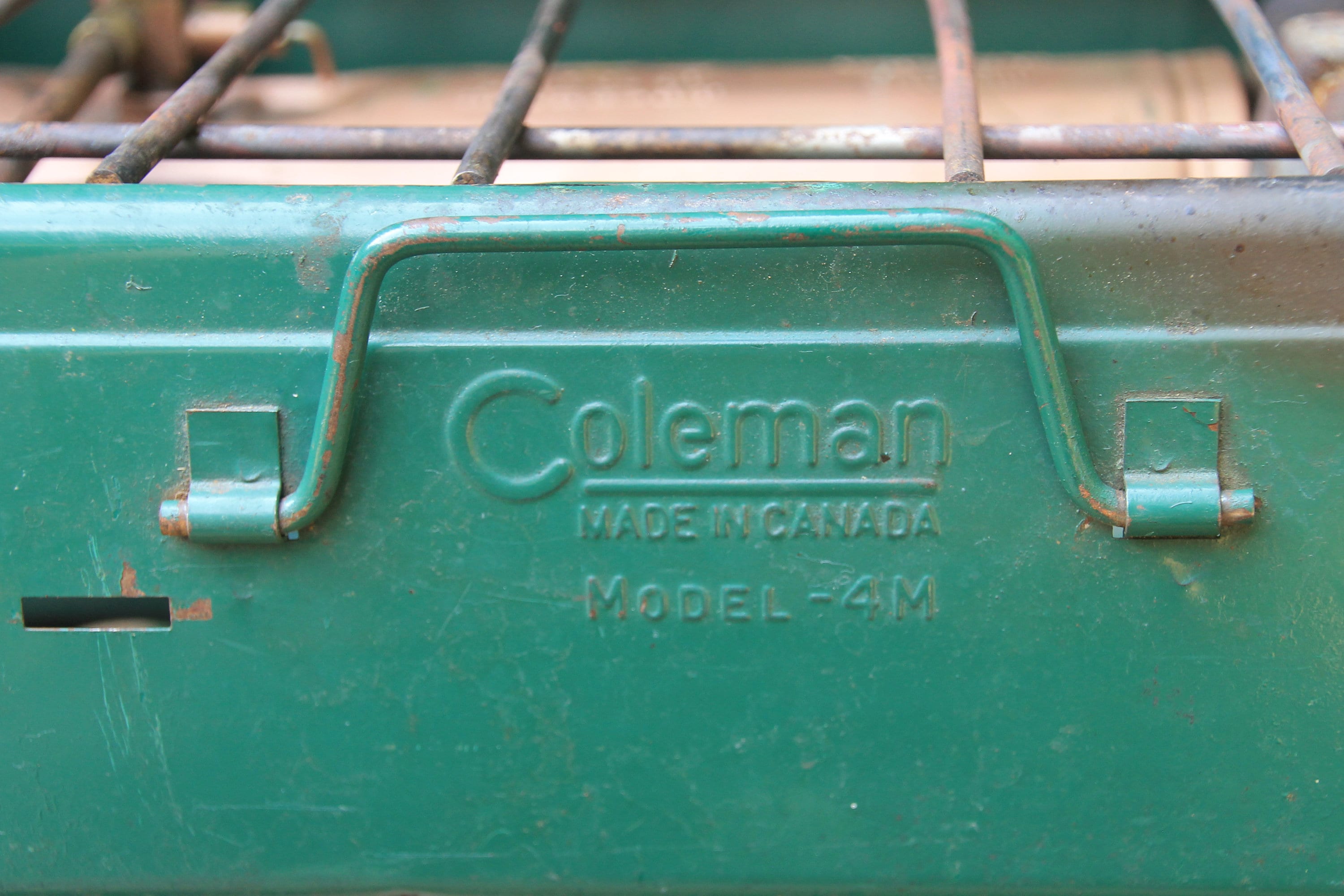 Vintage Coleman 2 Burner Classic Green Gas Camping Stove Model 4M With ...