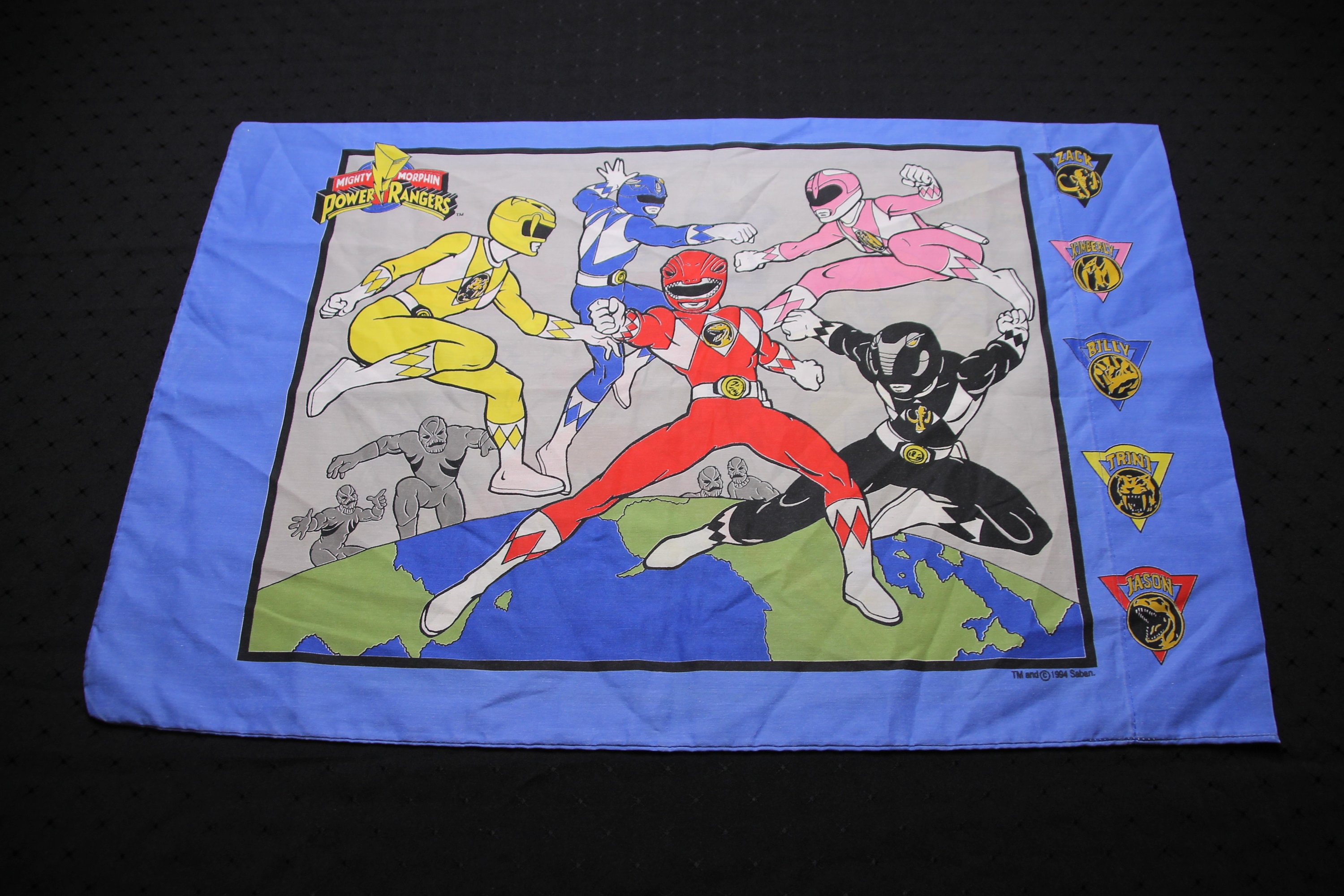 Power Ranger Pillow Case - Etsy