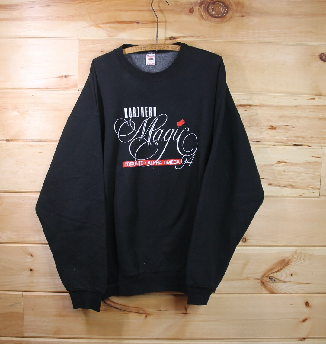 Vintage Northern Magic Toronto Canada Alpha Omega Frat Fraternity Black ...