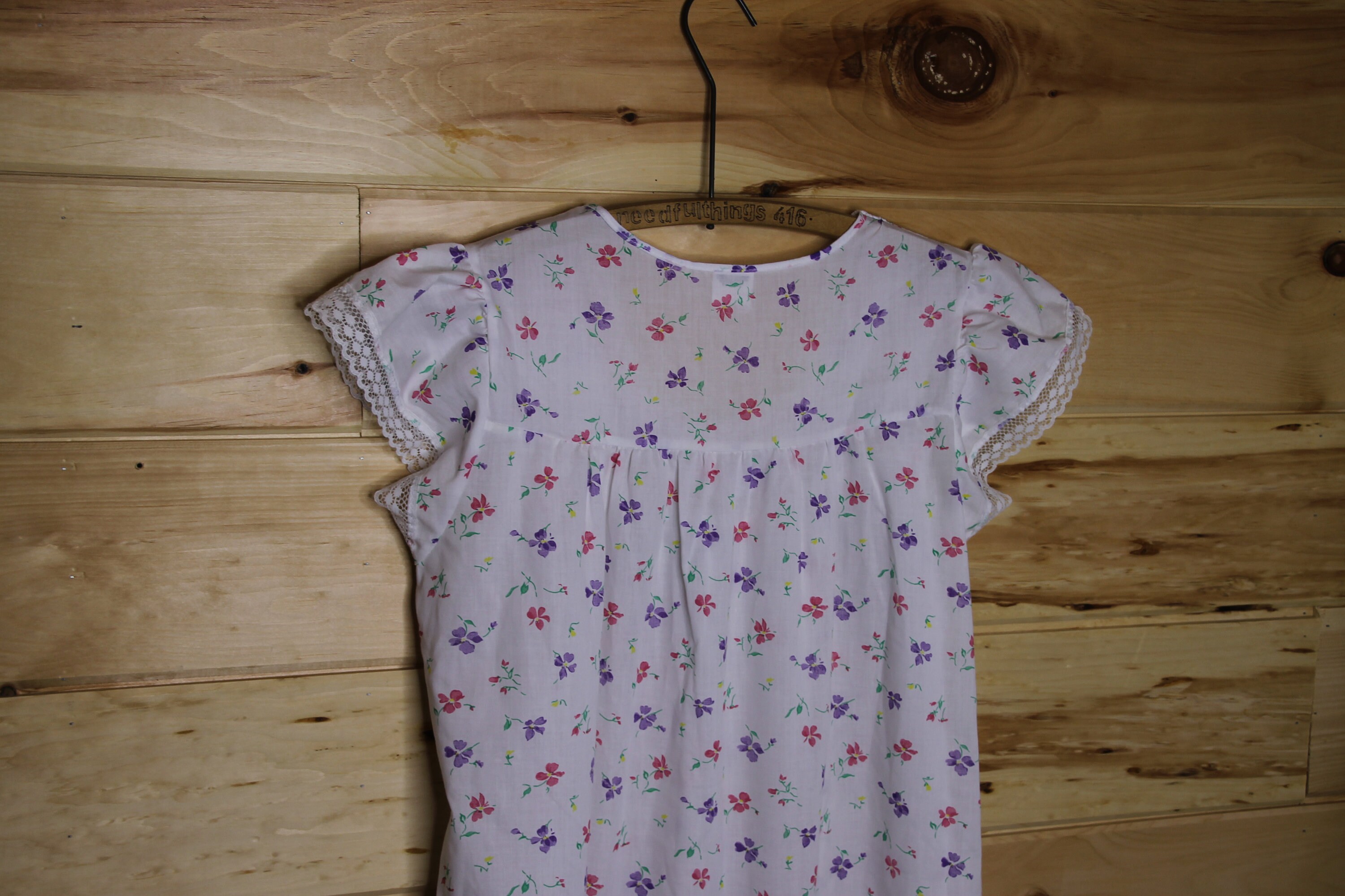 Vintage Slumber Suzy Dreamwear Nighty Floral Night Gown Nighty ...