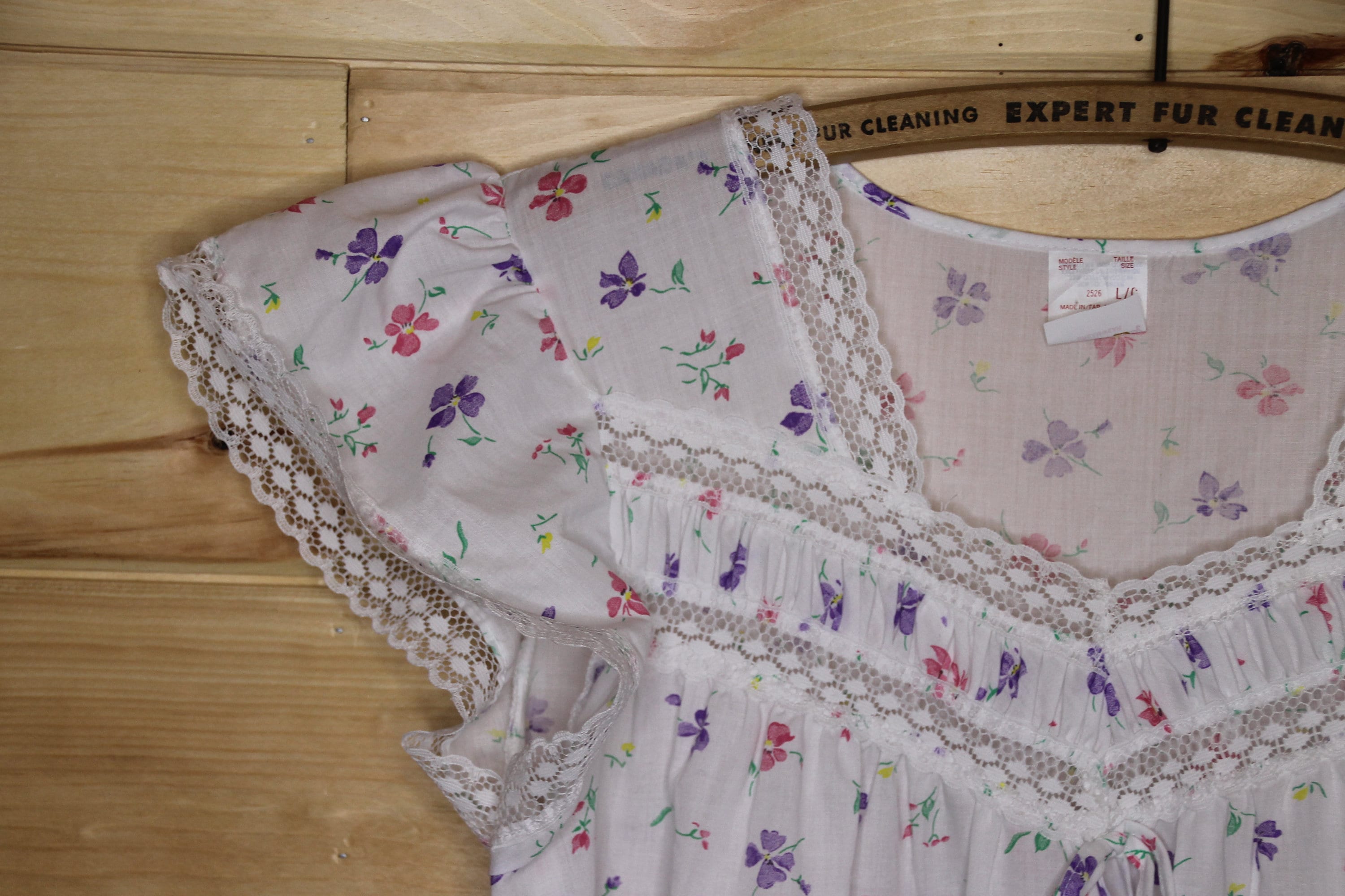 Vintage Slumber Suzy Dreamwear Nighty Floral Night Gown Nighty ...