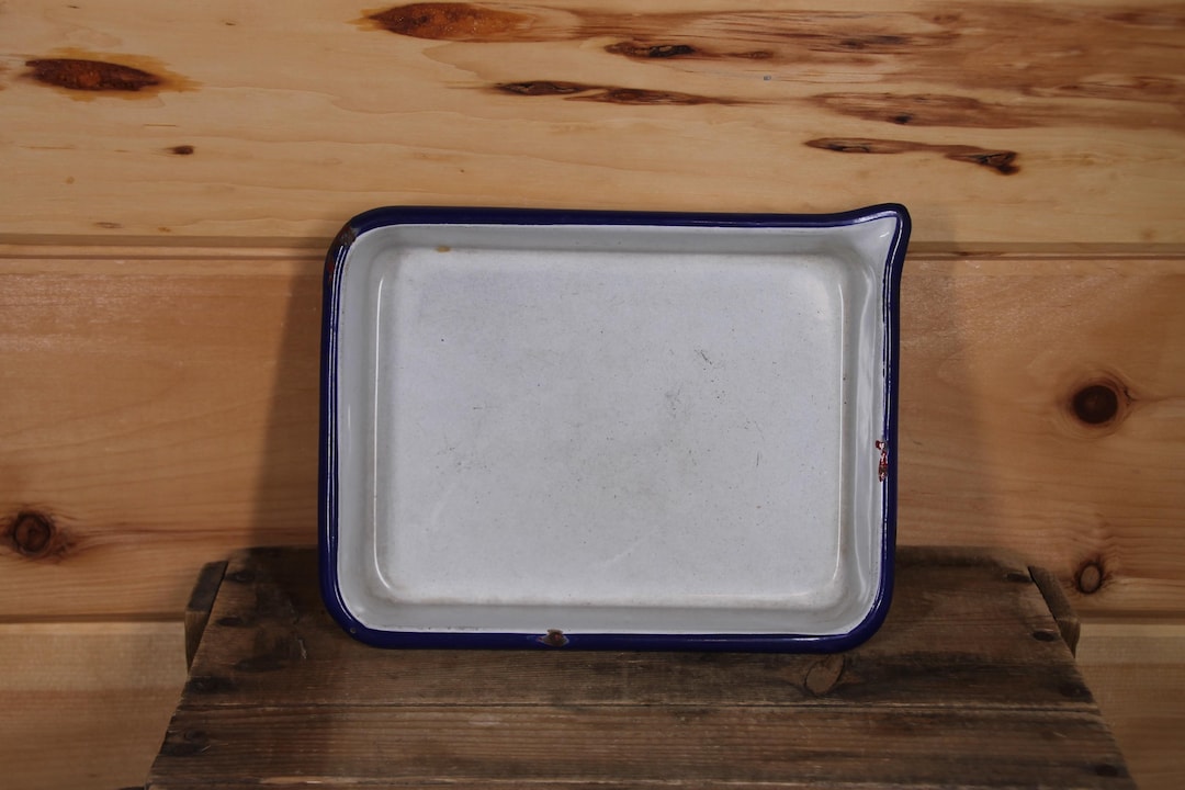 Vintage Cosco Enamel Photo Developing Dark Room Drip Tray Pan With ...