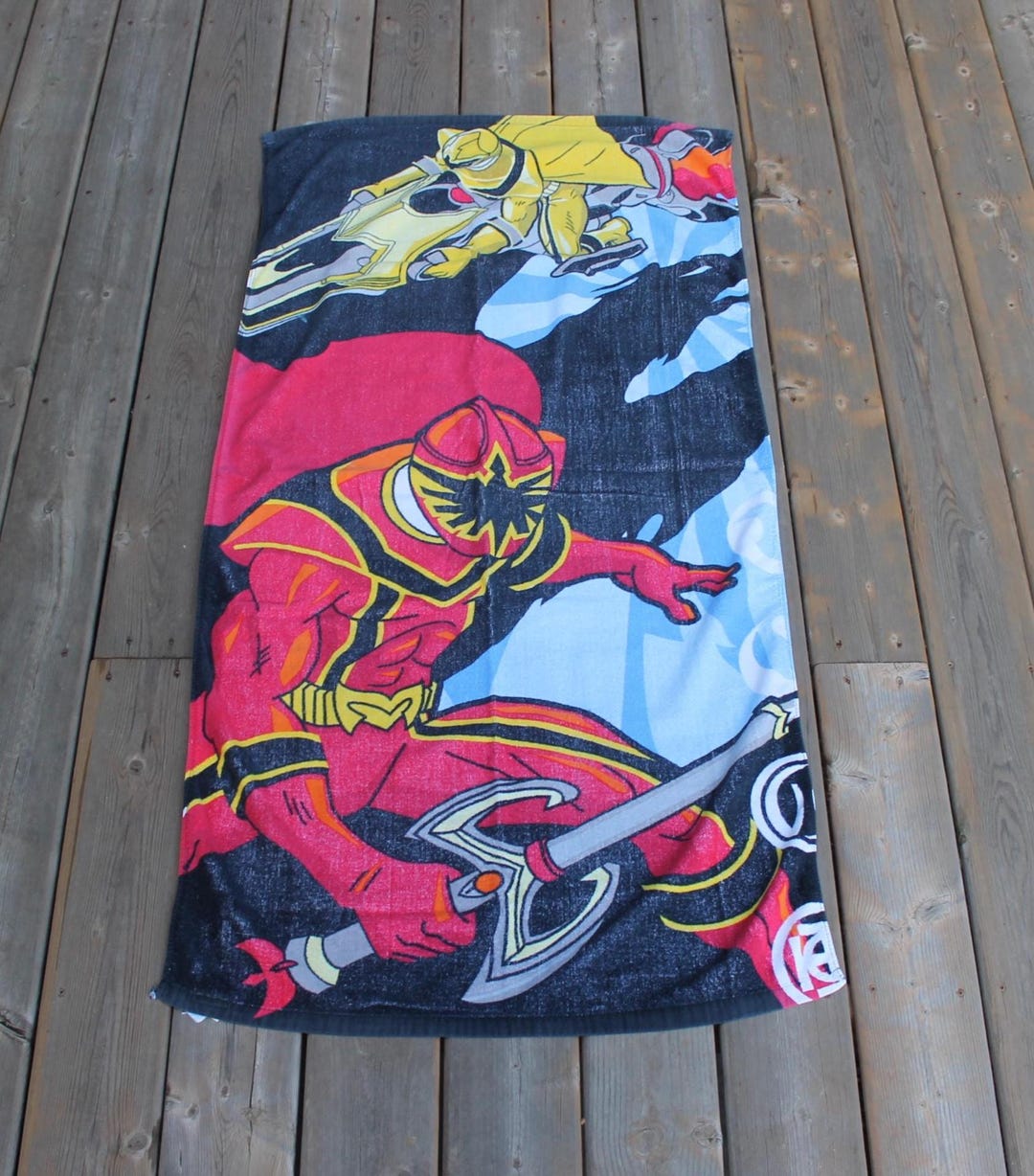 Vintage Disney Mighty Morphin Power Rangers Beach Bath Towel - Etsy