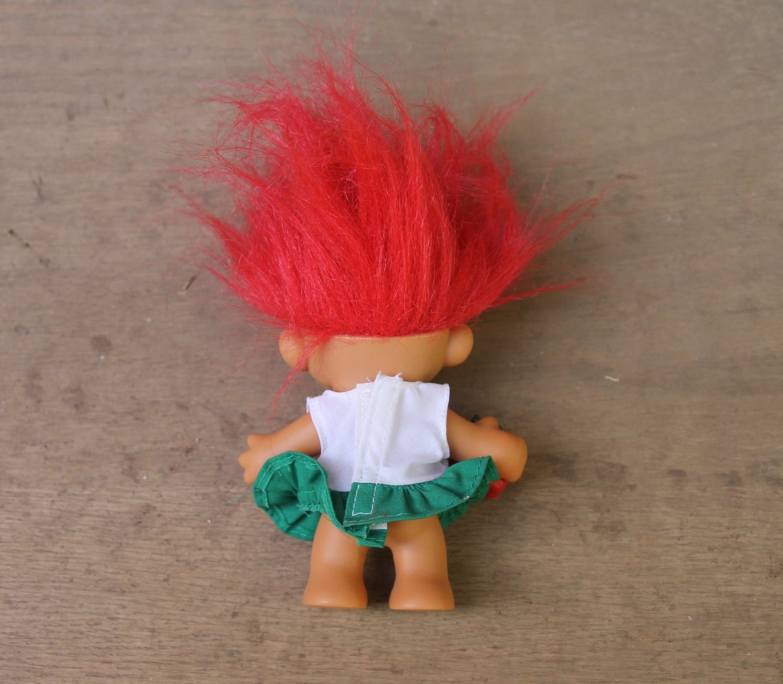 Vintage Student of the Year 5" Red Hair Russ Troll Doll - Etsy