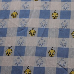 Vintage Tweety Bird Twin Flat Bed Sheet With Matching Pillowcase - Etsy