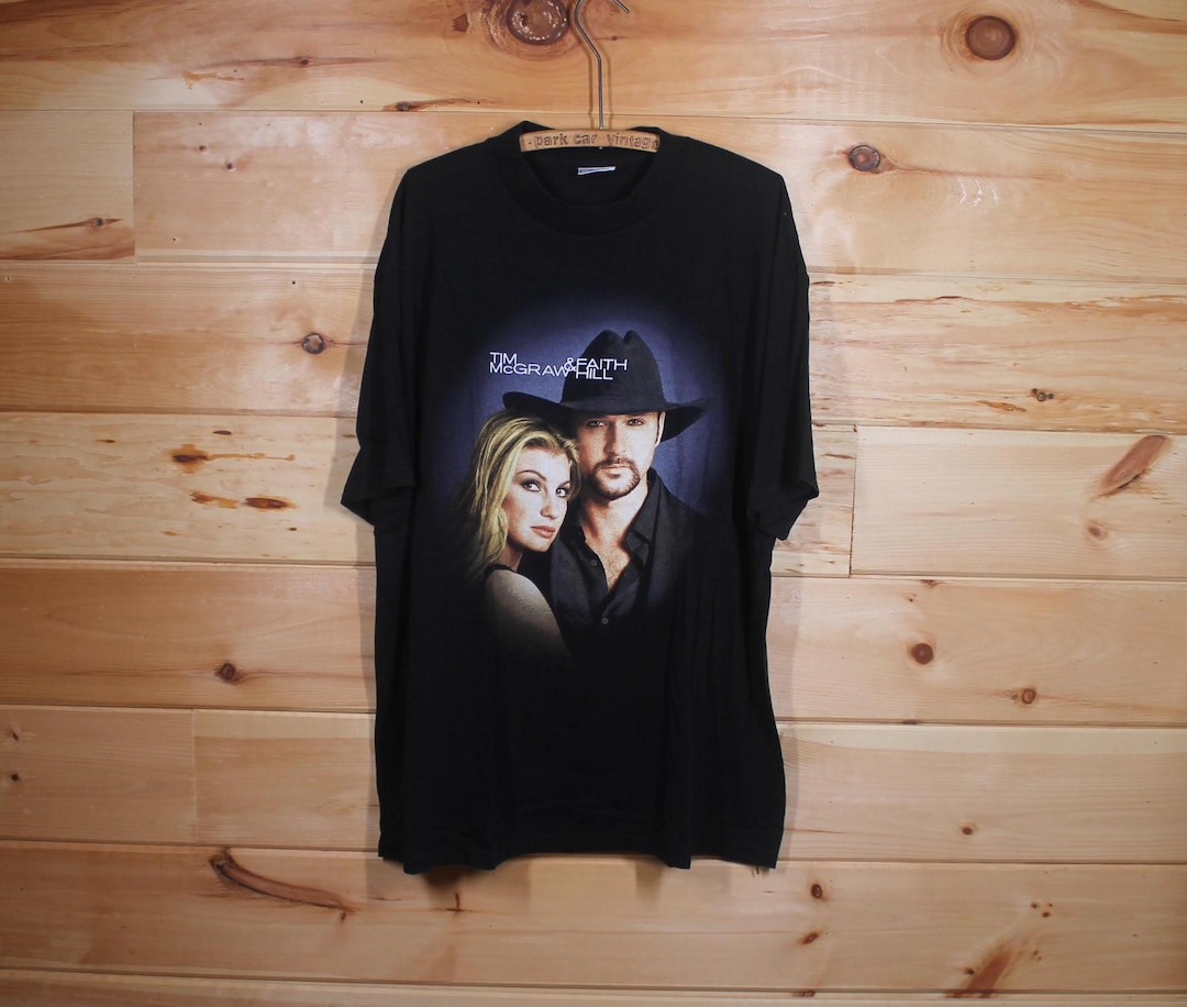 Vintage Tim Mcgraw & Faith Hill Soul 2 Soul Country Concert Tour Black ...