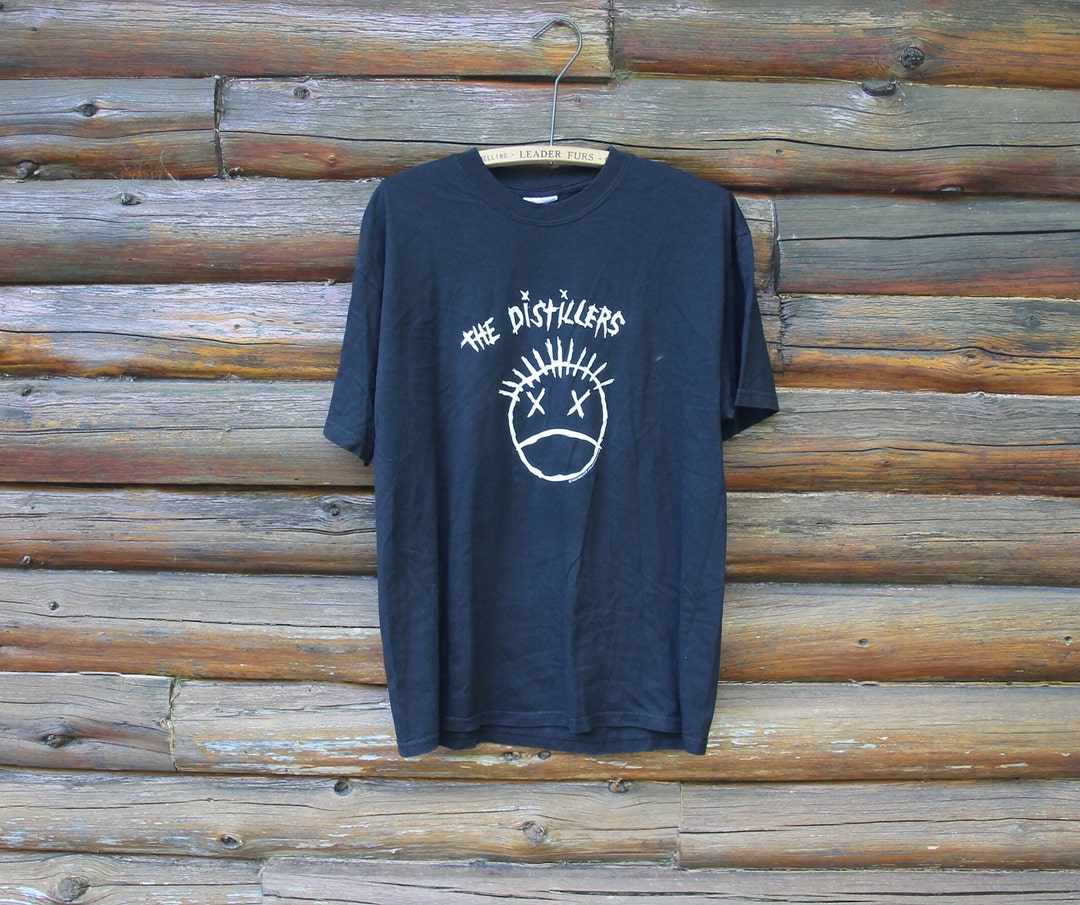 Vintage 2002 the Distillers Punk Rock Band Black T-shirt Adult Size ...