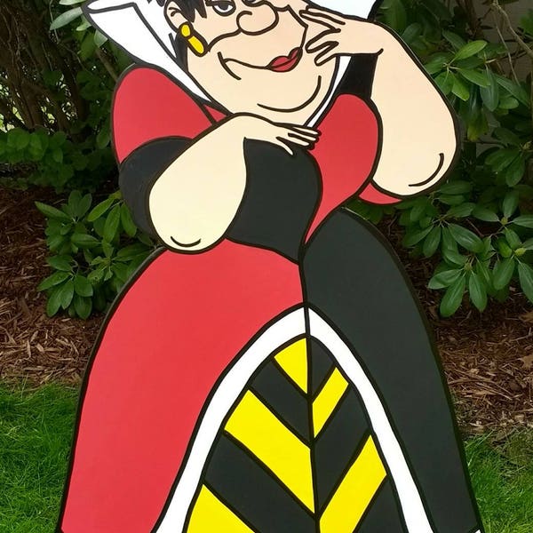 Queen of Hearts Board - Etsy