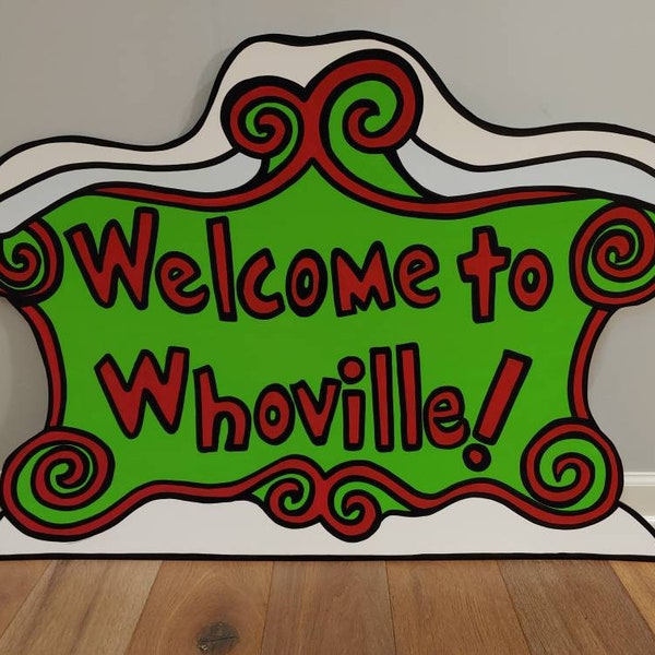 Welcome to Whoville Signs - Etsy