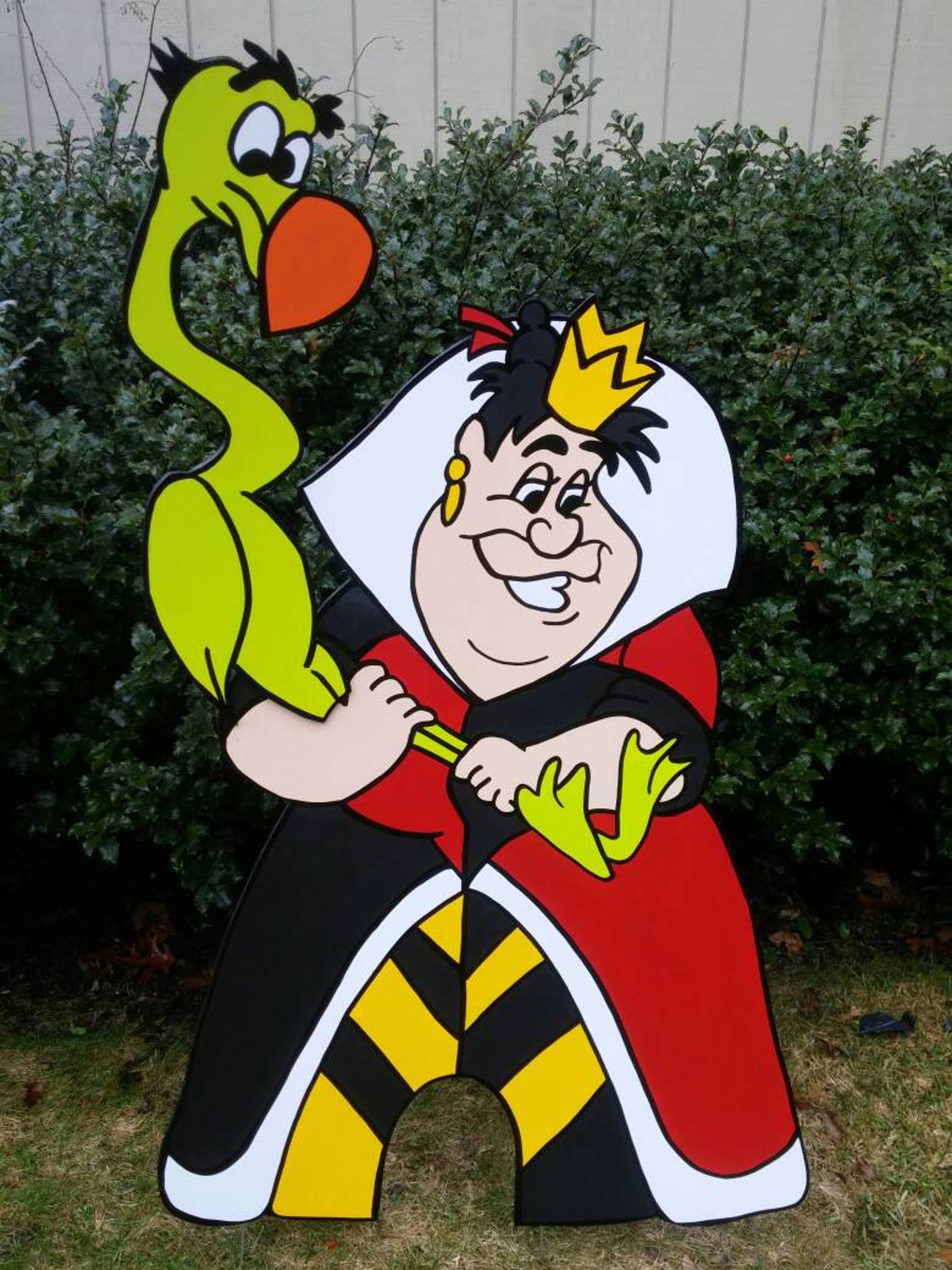 Queen of Hearts Party Prop – Alice in Wonderland Decoration - Etsy