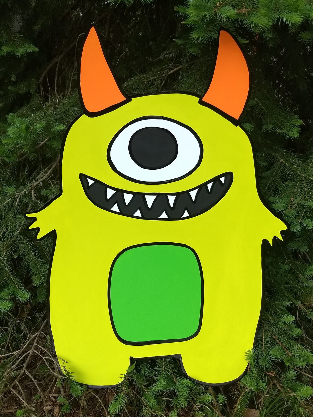 FOAMBOARD - MONSTER PARTY Prop - One Eyed Monster - Etsy