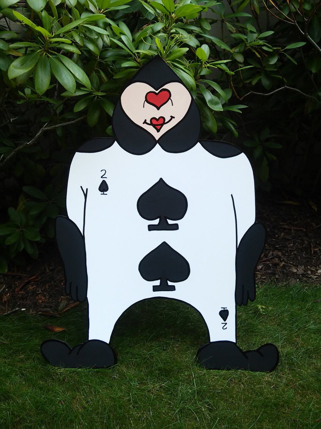 FOAMBOARD - Spade CARD SOLDIER - Inspired by Alice in Wonderland - Mad ...