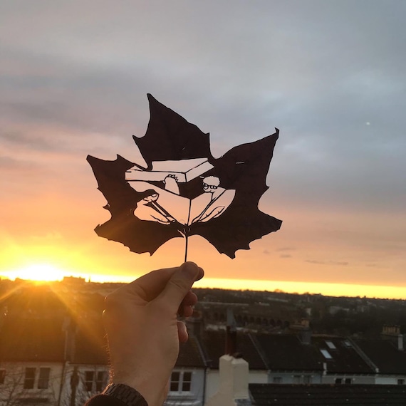 Gremlins Horror Leaf Collectible Artwork - Etsy