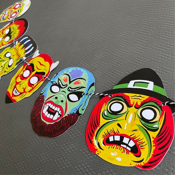 Vintage Halloween Witch Mask