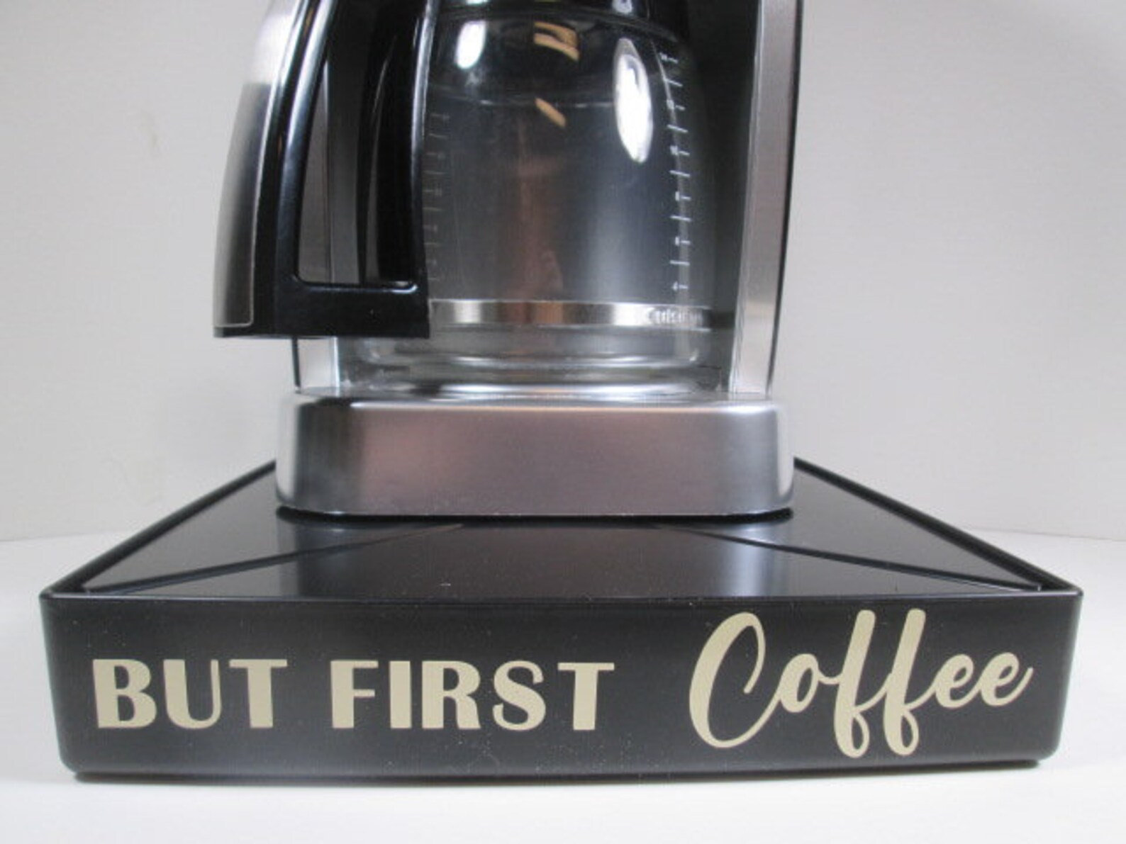 Coffee Station Overflow Deck Coffee Accessory With Words Applied in ...