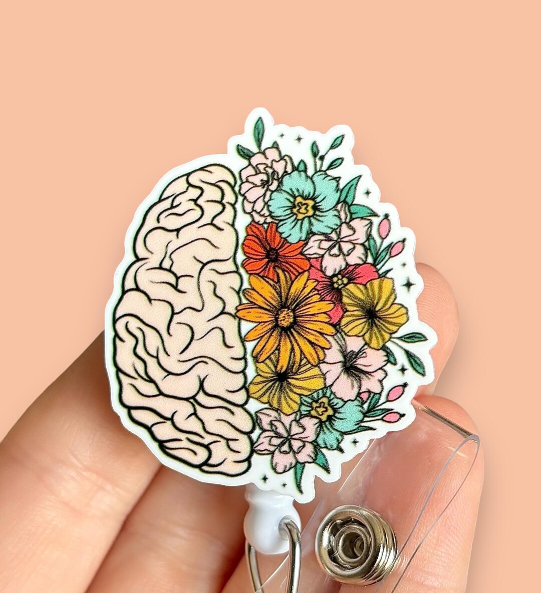 Neurosurgeon Brain Badge Reel - Brain Badge Reel - Nurse Badge Reel ...