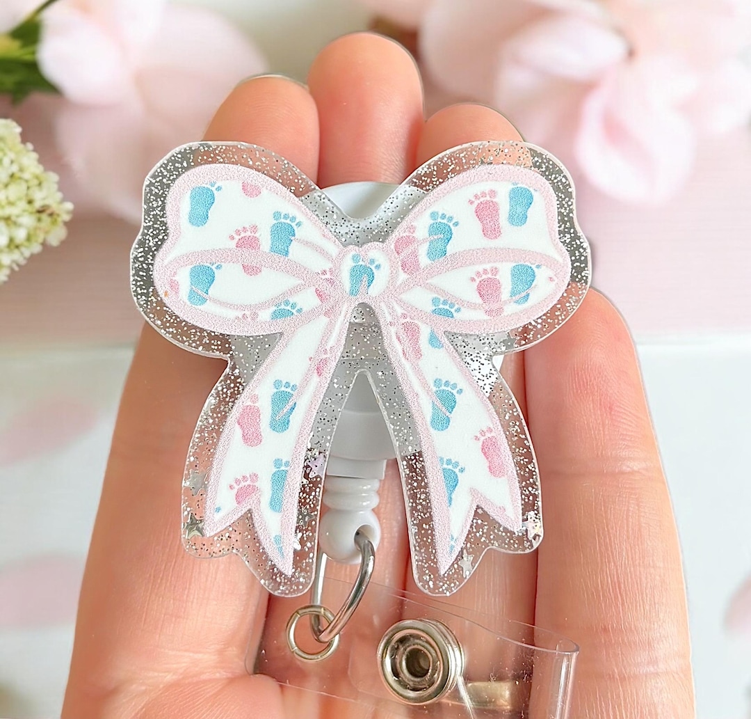 Welcoming Committee Labor and Delivery Baby Badge Reel - Nurse Badge ...