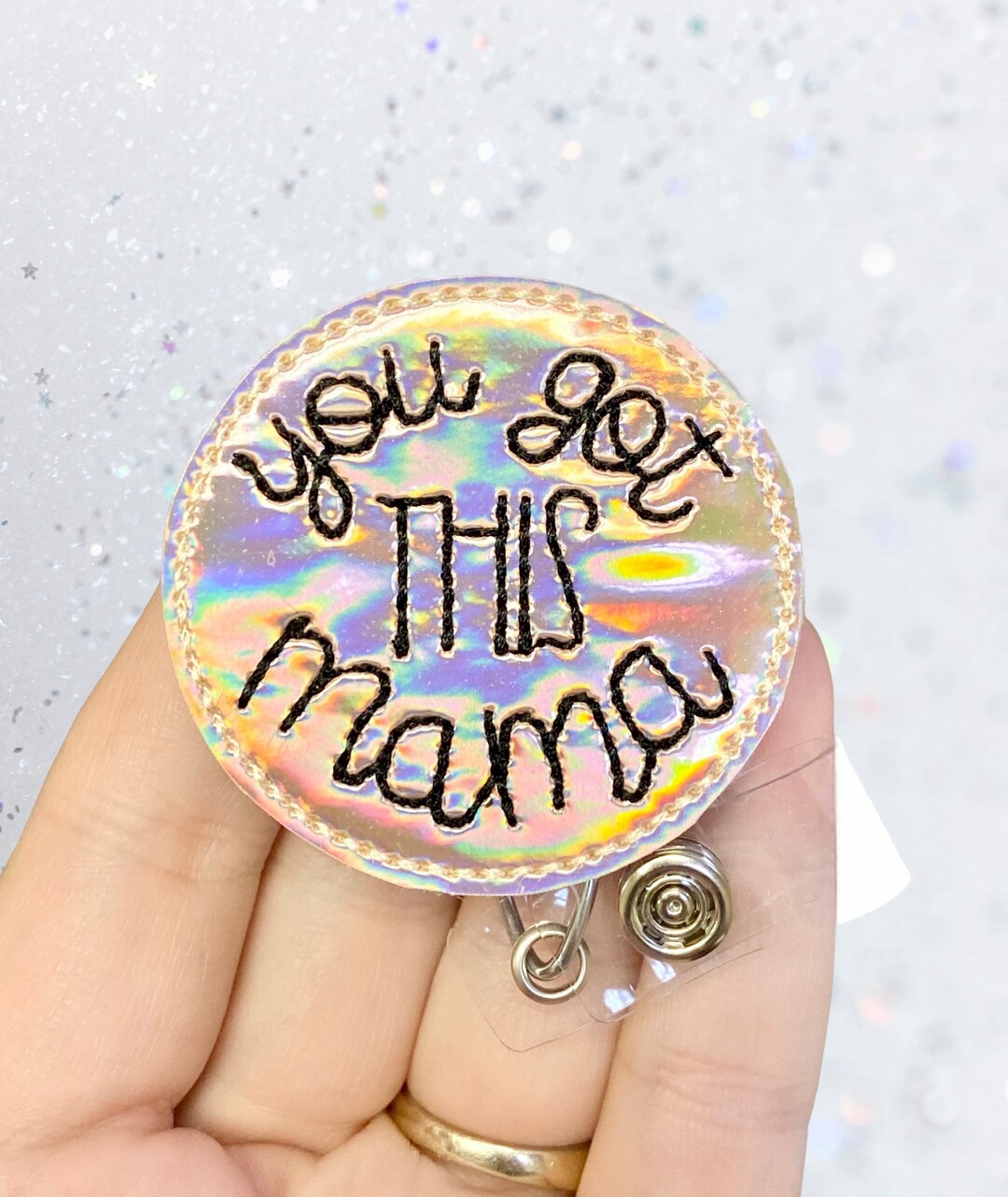 You Got This Mama Badge Reel L&D Badge Reel Doula Badge Neonatal Nurse ...