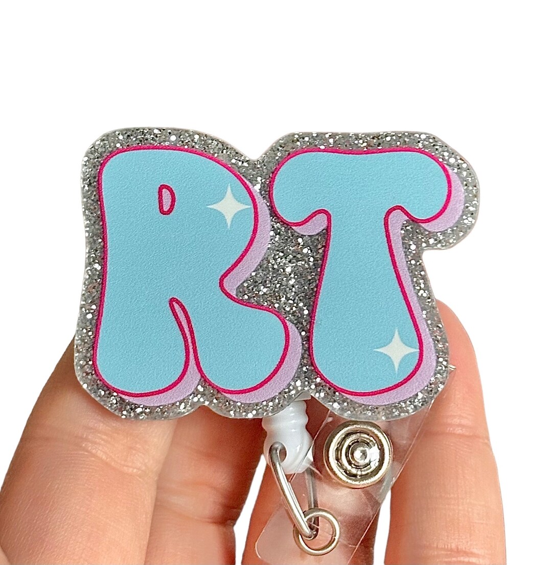 Respiratory Therapy Badge Reel - RT Badge Reel - Nurse Badge Pull ...