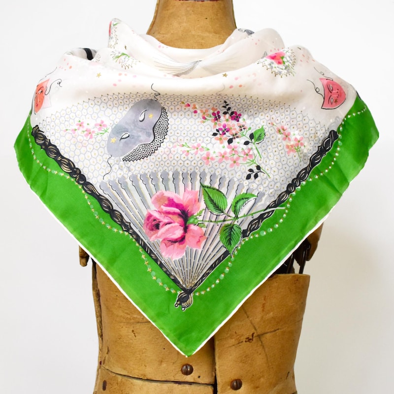 1950s Head Scarf - Etsy