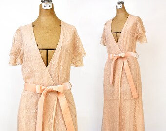 Old Hollywood Silk Robe - Etsy