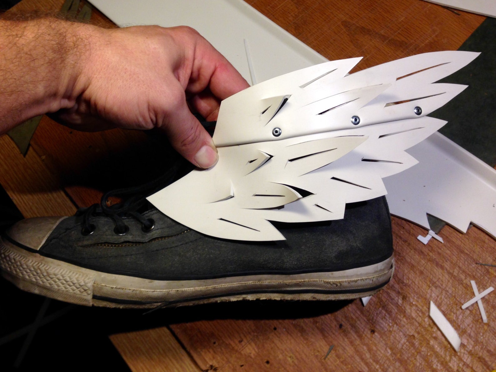 Lace-on Pair of Shoe Wings - Etsy