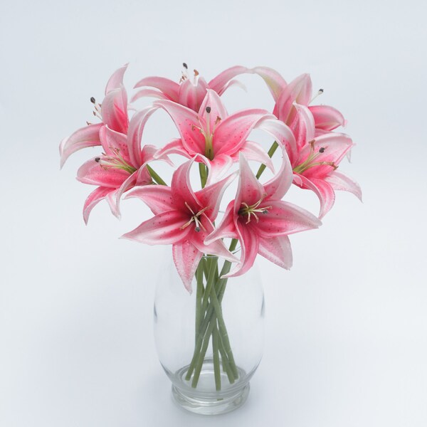 Tiger Lily Bouquet - Etsy