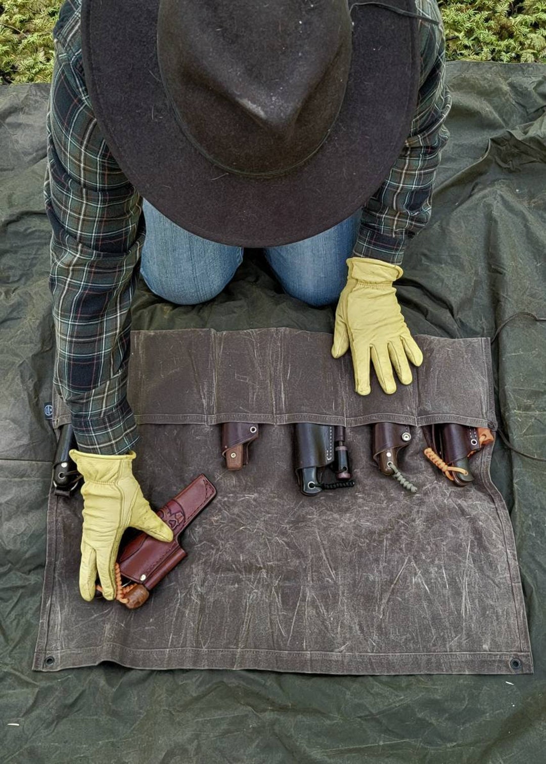 The Alder Tool Roll up Pouch, Case for Your Gear, Supplies or Tools by ...