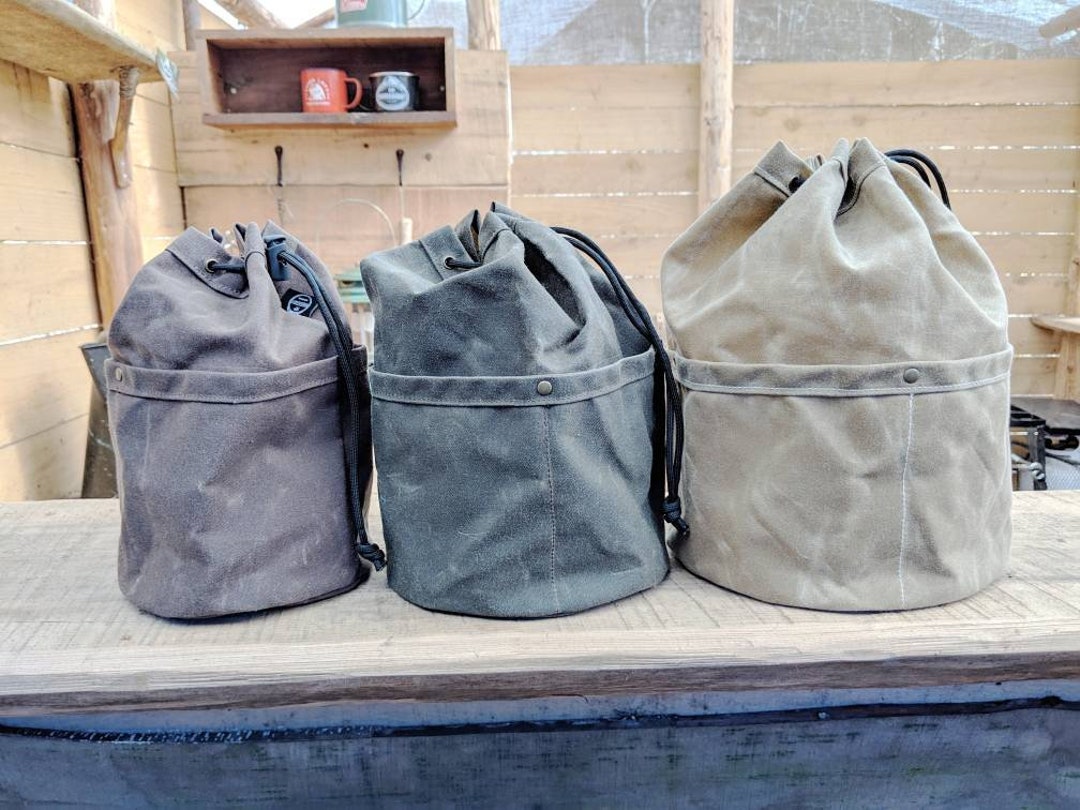 The Cedar Bag in Small, Medium and Large for Gear, Cook Set, Bushcraft ...