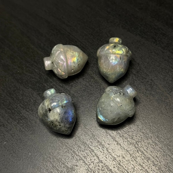 Rock Crystal Acorn - Etsy