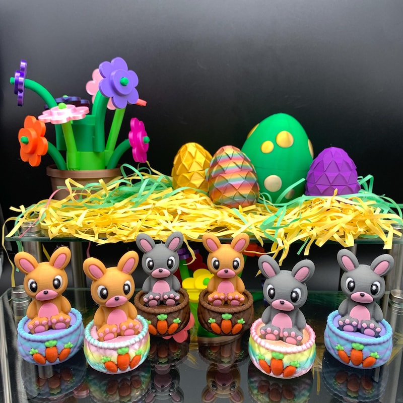 Mechanical Easter Bunny - Etsy