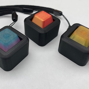 3D Printed Mechanical Keyboard Switch Fidget Keychain - Etsy