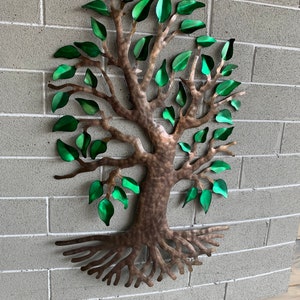 Metal Wall Hanging Tree - Beautiful Wall Tree. Hanging Home Decorating ...
