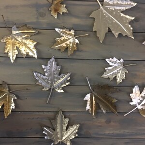 Metal Maple Leaves - Etsy