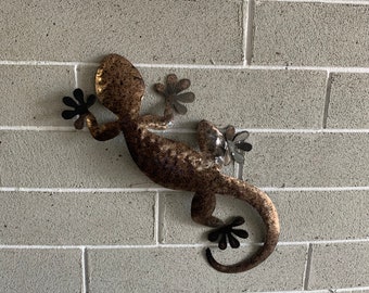 Lizard Metal Wall Art | Etsy