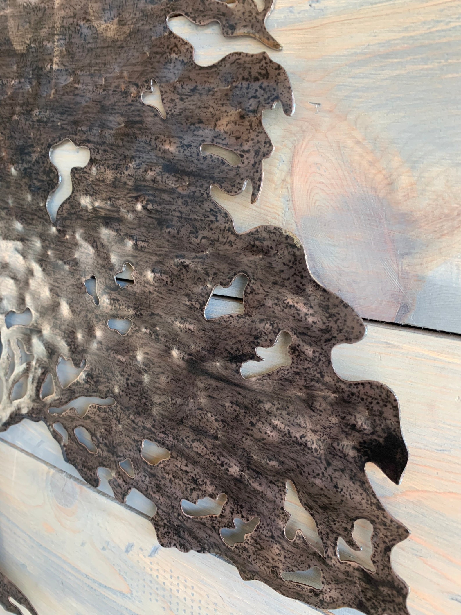 Metal Oak Tree Wall Hanging Metal Tree Art Hanging Tree | Etsy