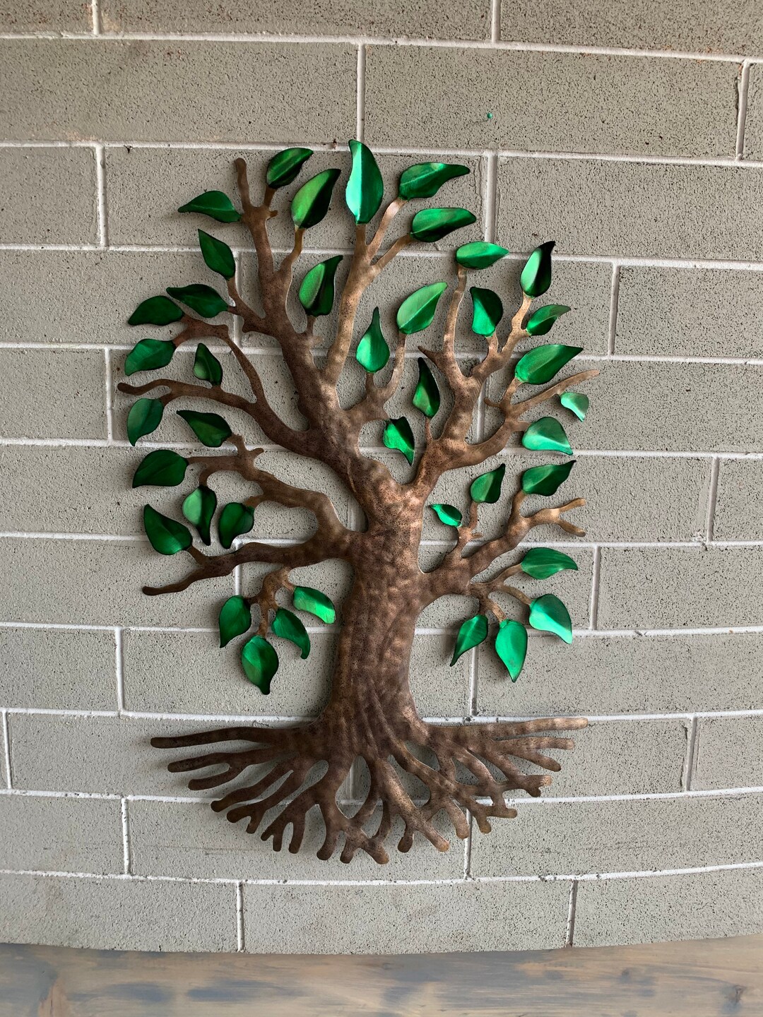 Metal Wall Hanging Tree - Beautiful Wall Tree. Hanging Home Decorating ...