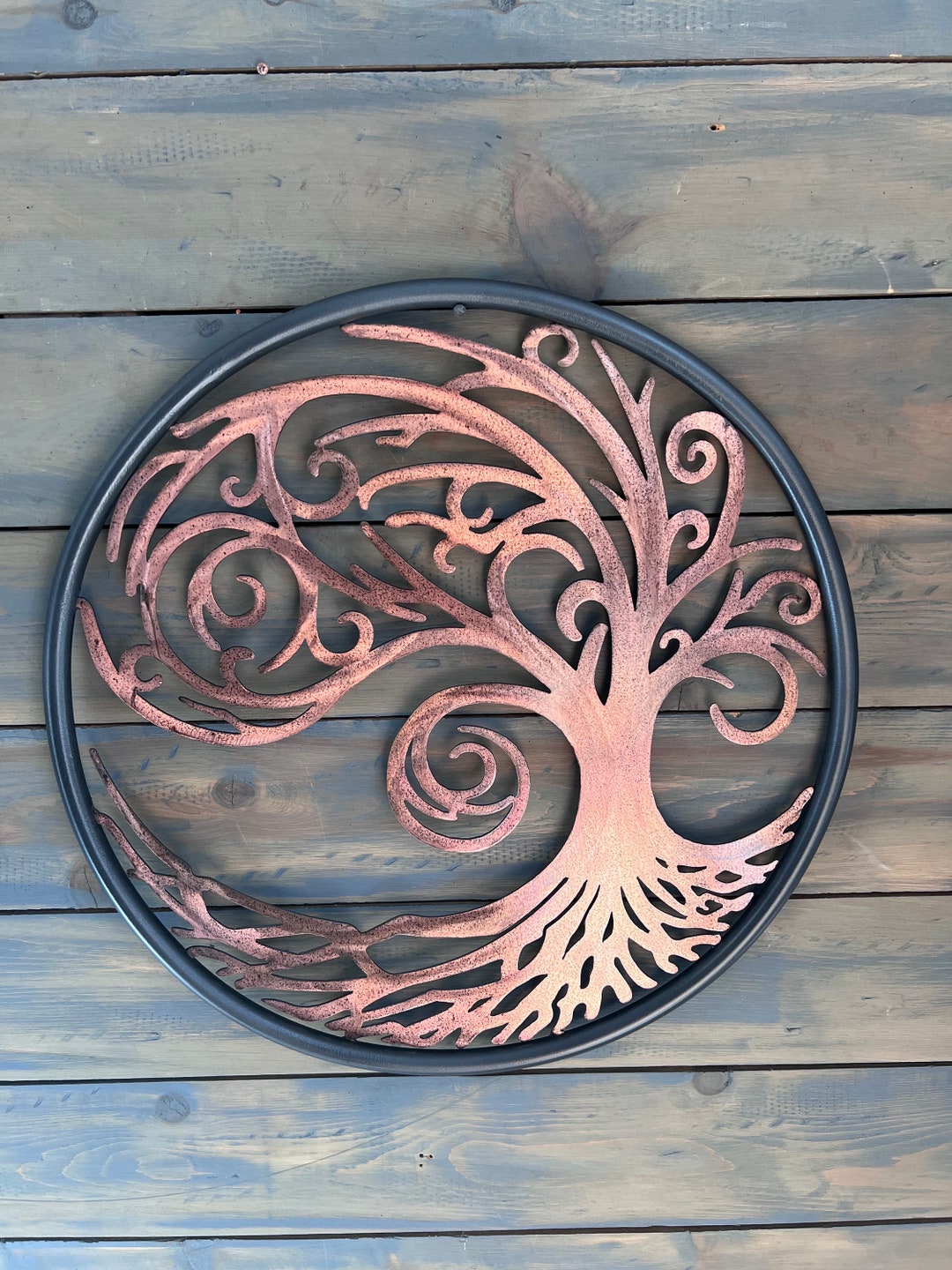 Beautiful Metal Wall Hanging Tree - Etsy