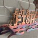 Eat Sleep Fish - Fishing Sign - Fishing Art Metal Art - Wall Art - Wall ...