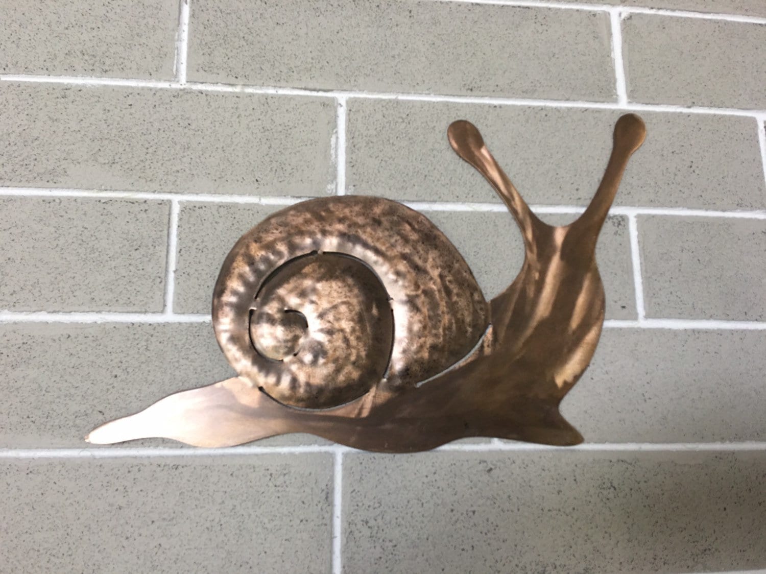 Snail Metal Art Metal Wall Art Wall Hanging | Etsy