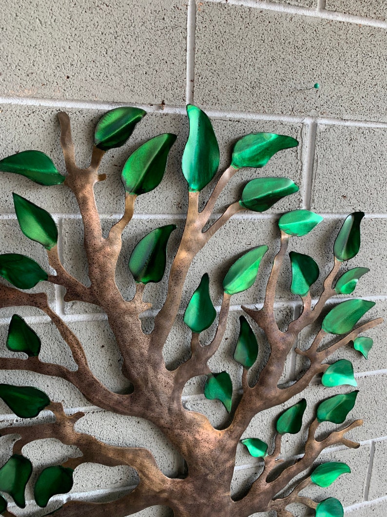 Metal Wall Hanging Tree Beautiful Wall Tree. Hanging Home - Etsy