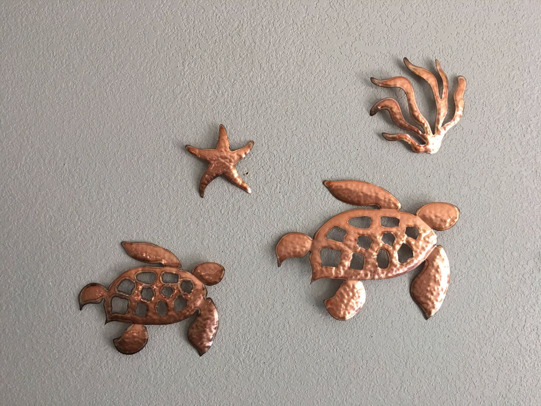 Sea Turtles - 4 Pc Set Sea Turtles Theme Sea Turtles - Home Decor ...