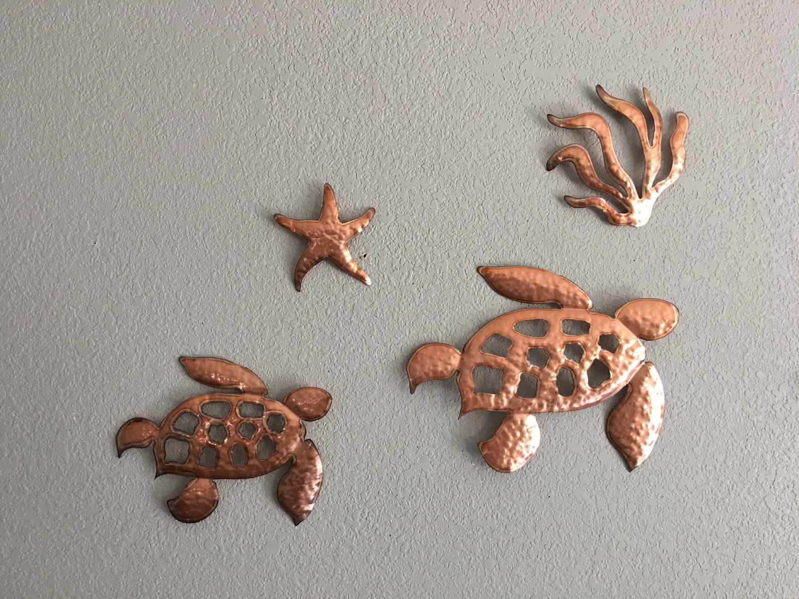 Sea Turtles 4 Pc Set Sea Turtles Theme Sea Turtles Home | Etsy