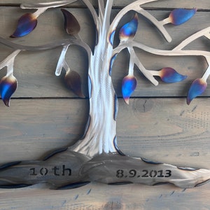 Family Tree, Wall Hanging Family Tree, Metal Wall Art Tree, Home Decor ...