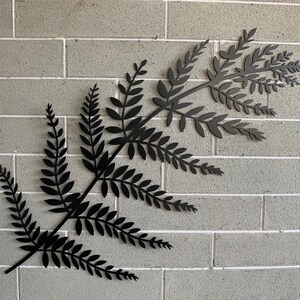 Fern Leaf, Metal Wall Fern, Wall Accents Fern, Home Decor Fern , Metal ...