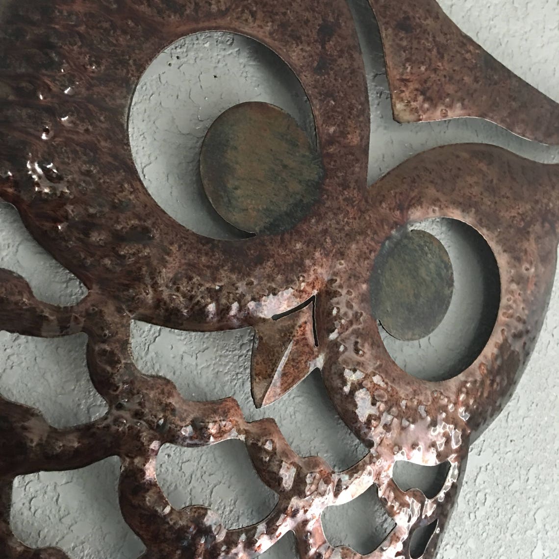 Wise Ol Owl - Owl - Wall Decor - Metal Art - Wall Hanging - Etsy