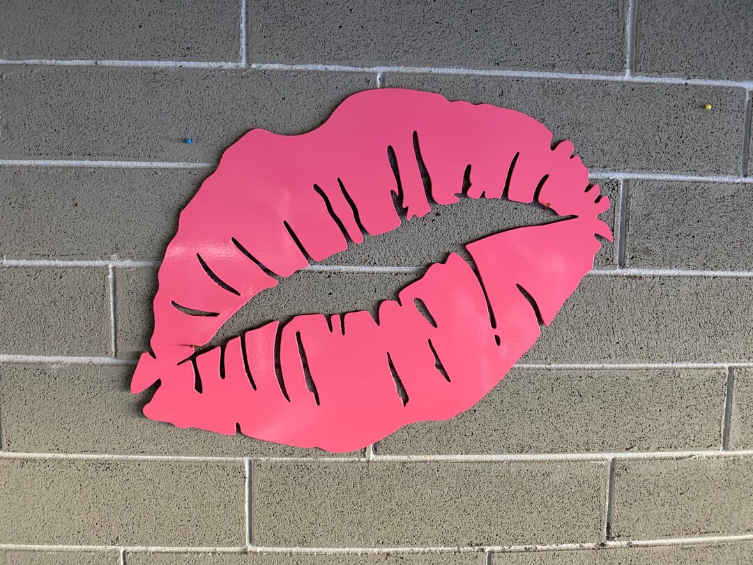 Sexy Wall Lips , Salon Art Lips , Hot Lips , Home Decor , Metal Wall ...