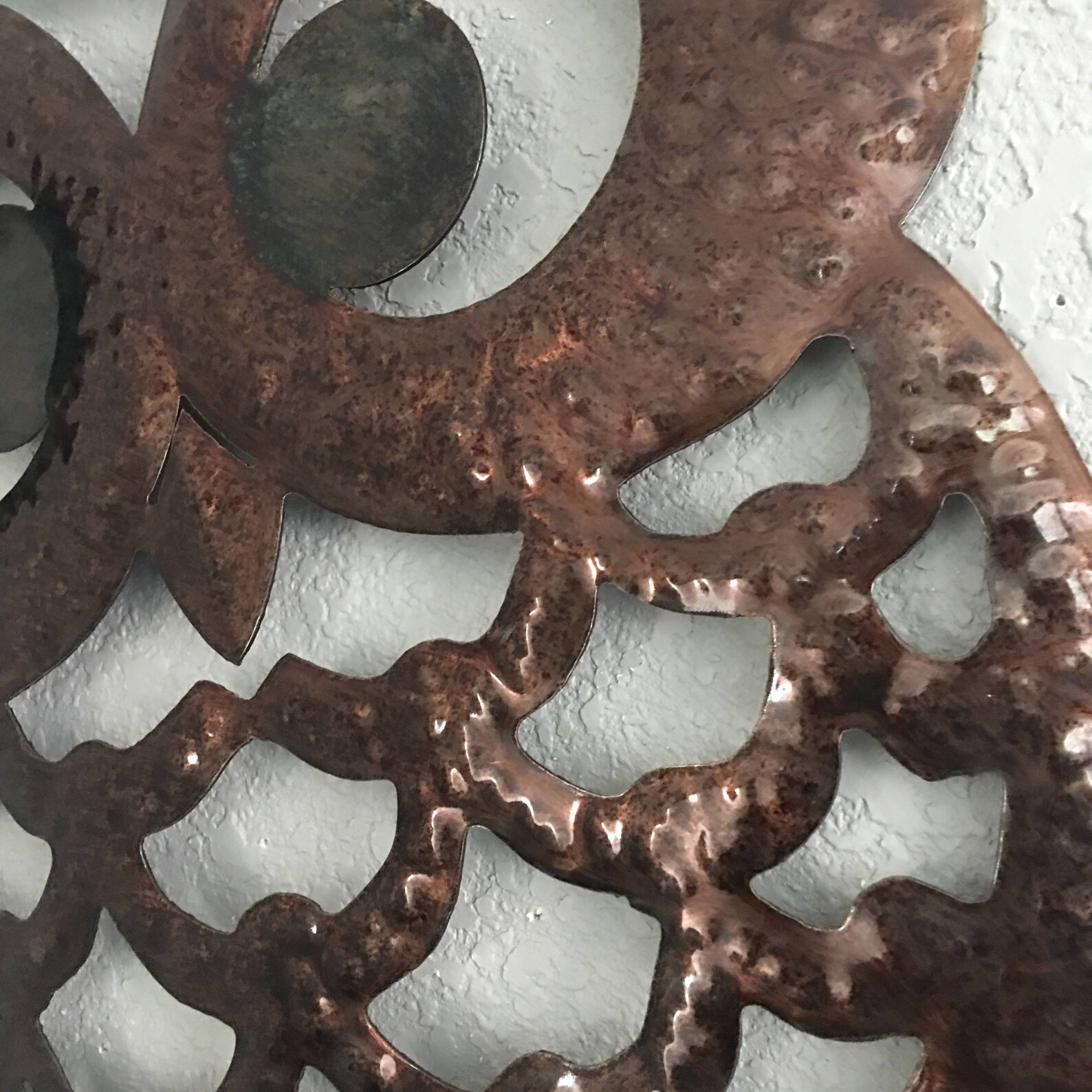 Wise Ol Owl Owl Wall Decor Metal Art Wall Hanging | Etsy