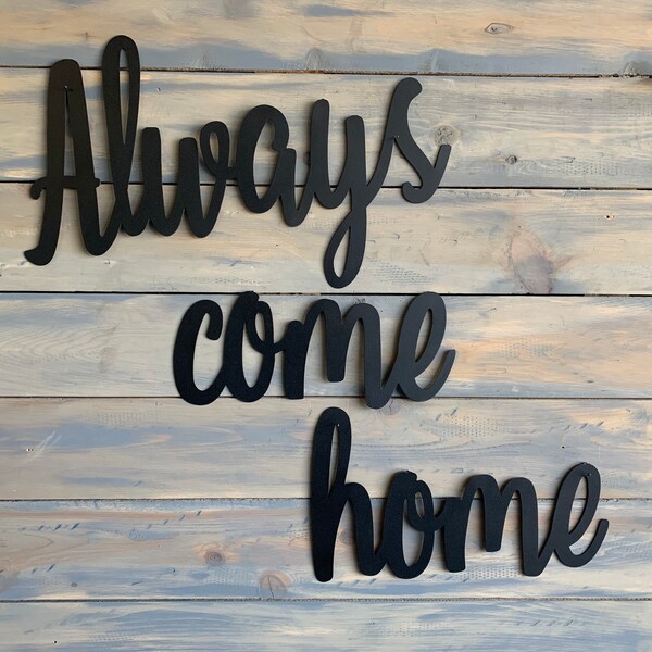 Home Sign - Etsy