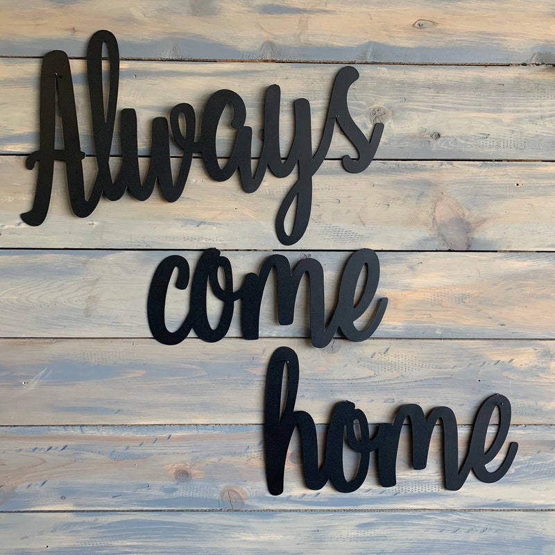 Home Sign - Etsy